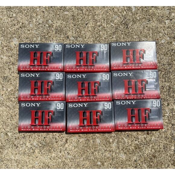 Sony | Portable Audio & Video | Sony Hf 9 Minute Blank Audio Cassette Tapes High Fidelity Sealed ...
